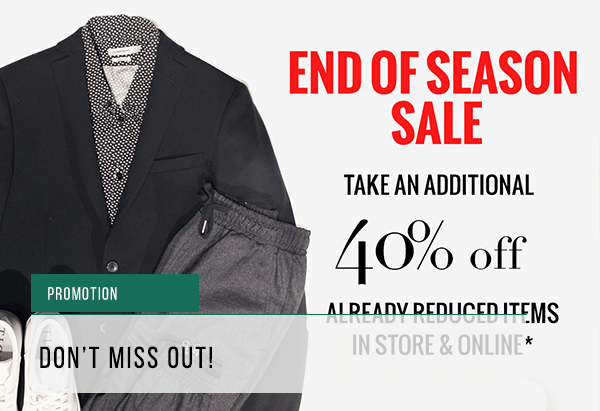 sale-extra40 copy | GOTSTYLE